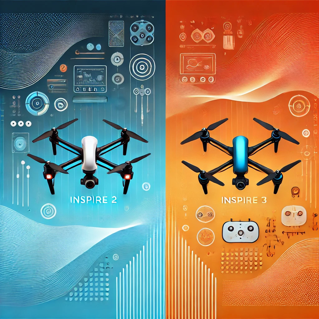 Comparaison DJI Inspire 2 vs DJI Inspire 3 - DroneContrast